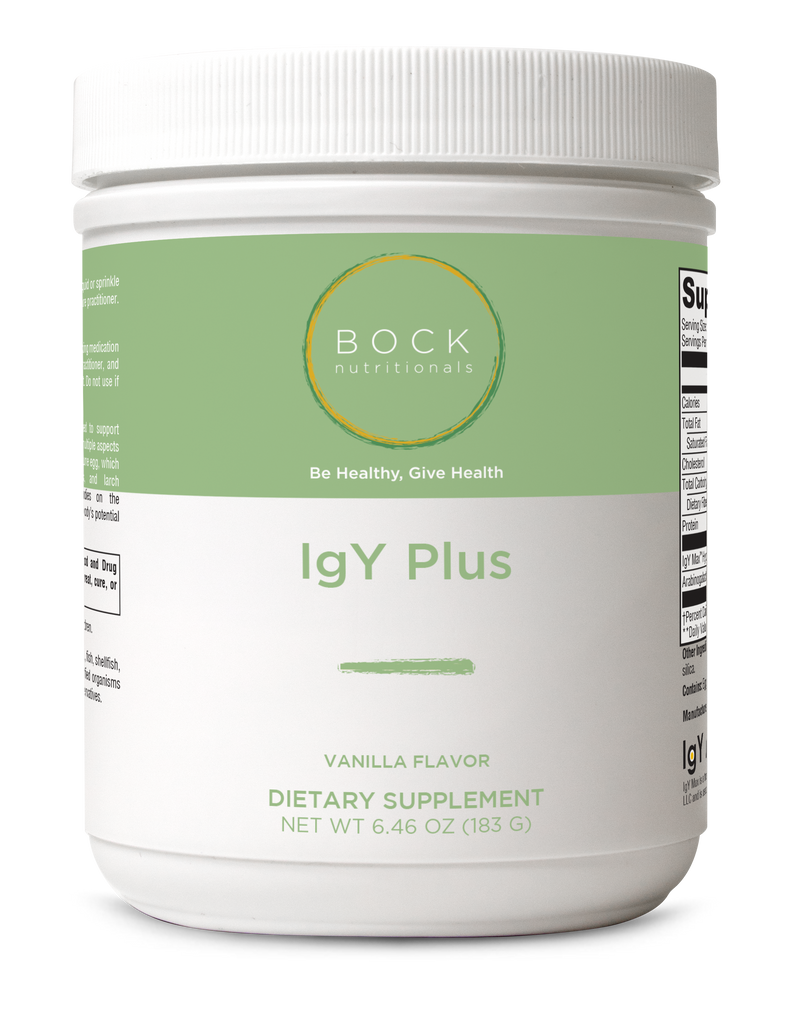 IgY Plus - Whole-Body Immune Support - Bock Nutritionals